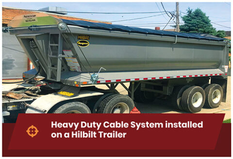 Heavy Duty Cable System - Precision Tarp